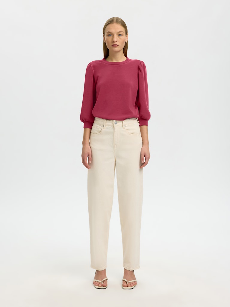 Selected Femme "Tenny" 3/4 Sweat Top anemone – minette store